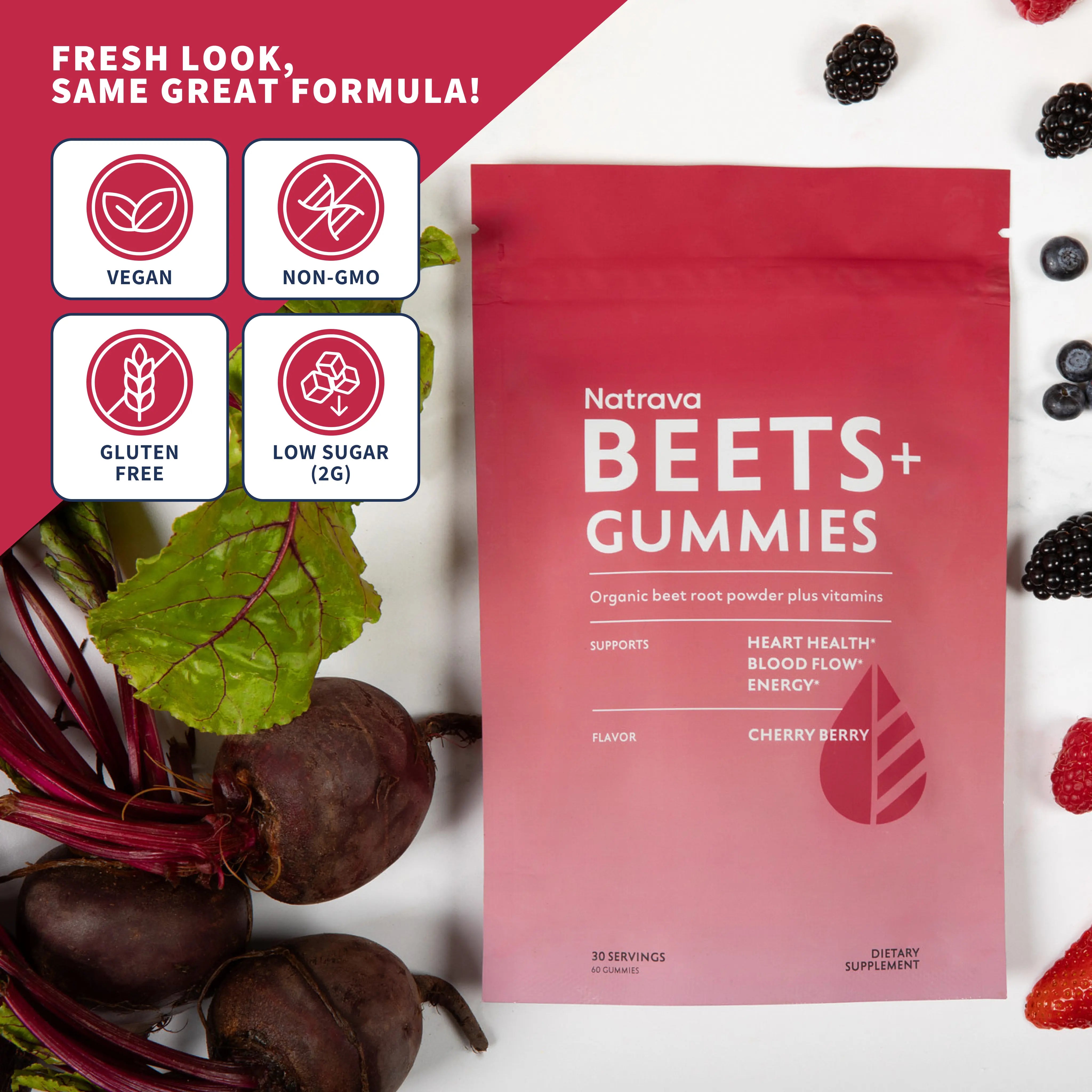 Natrava | BEETS+ Gummies